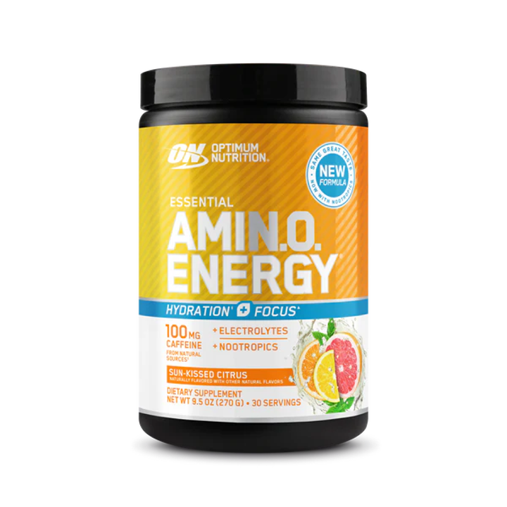 Optimum: Amino Energy Electrolyte: 285g – DNA Nutrition