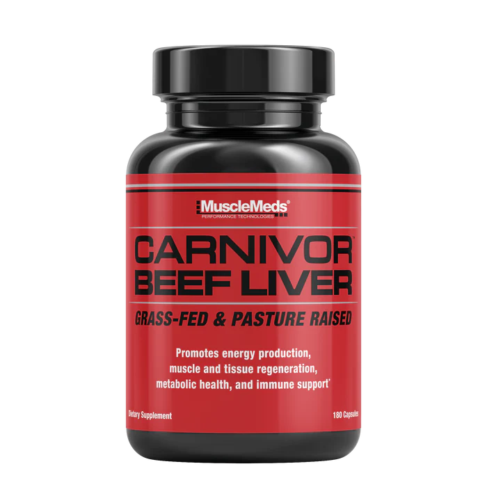 MuscleMeds: Carnivor: Beef Liver (180 cnt) – DNA Nutrition