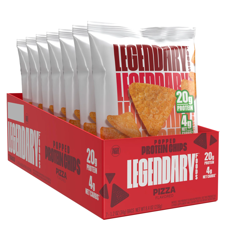 Legendary Popped Protein Chips | 7 Pack – DNA Nutrition