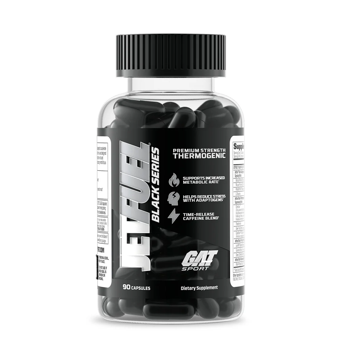 GAT: Jet Fuel Black (90 caps) – DNA Nutrition