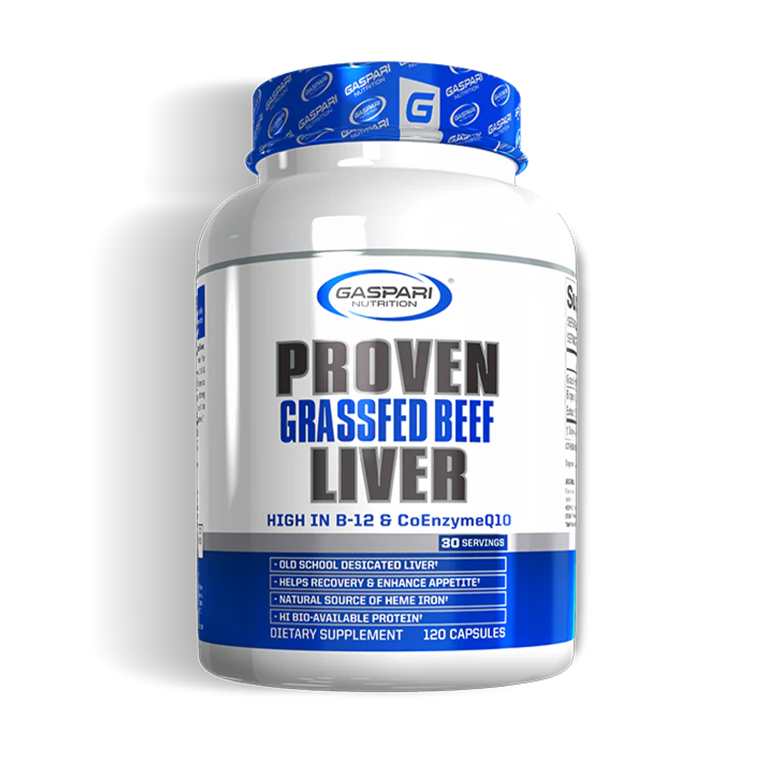 Gaspari: Proven Liver Beef Grassfed (120 caps) – DNA Nutrition