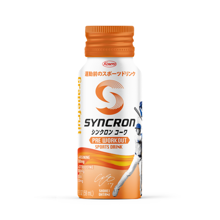 Syncron: Pre Workout Shot: Shohei Ohtani (12/2oz) – DNA Nutrition