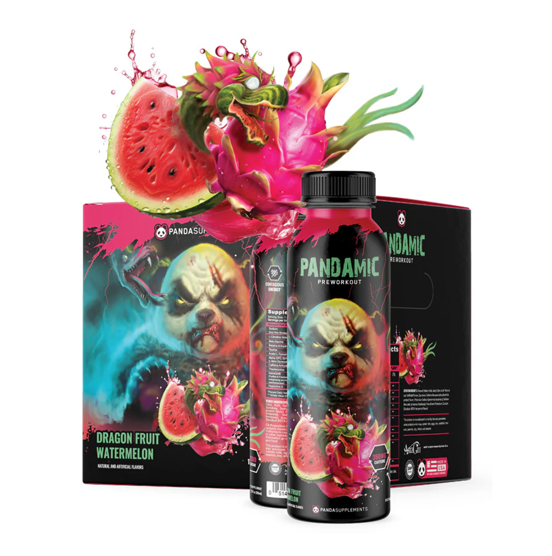 RTD: Panda: Pandamic Pre (12/12oz) – DNA Nutrition